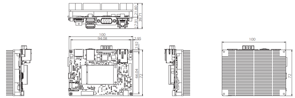 HYPER-RK39 Pico-ITX Single Board Computer - IEI Technology | Mouser